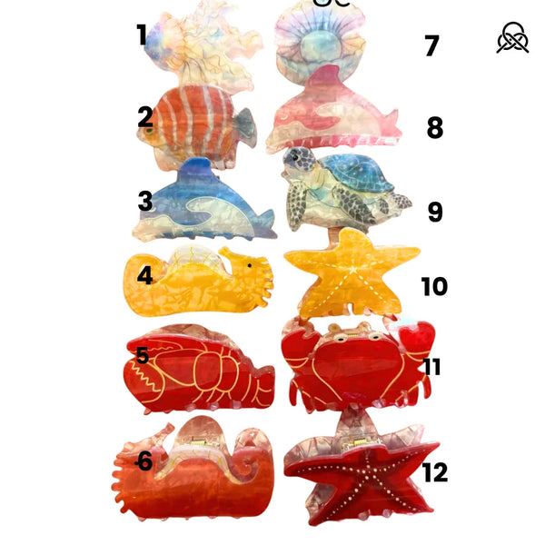 PINZAS ANIMALES DE MAR – Totamona